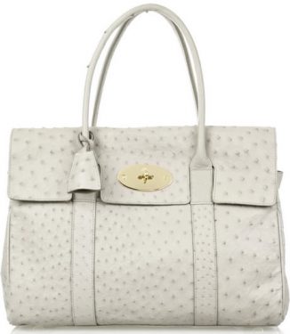 White(ish)-Hot Mulberry Ostrich Bayswater - PurseBlog