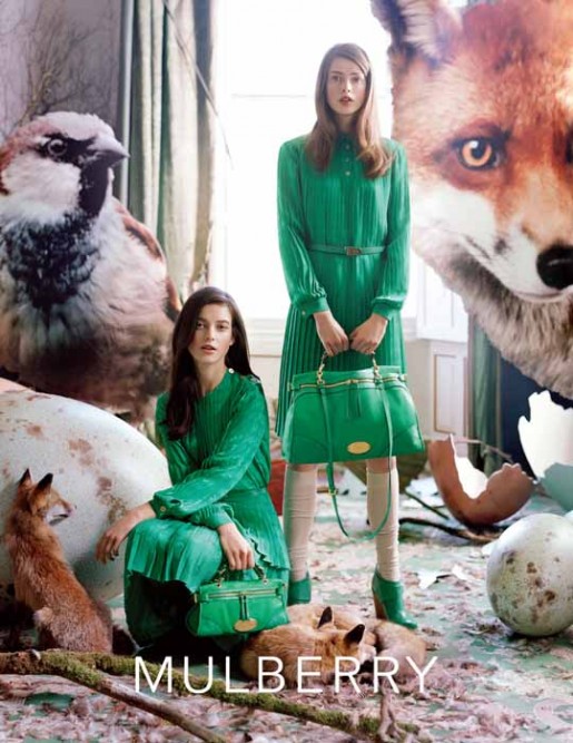 Check Out Mulberry's Absurdist Fall 2011 Ad Campaign | PurseBlog
