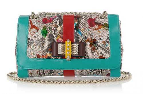 Christian Louboutin brings my favorite python finish to handbags ...