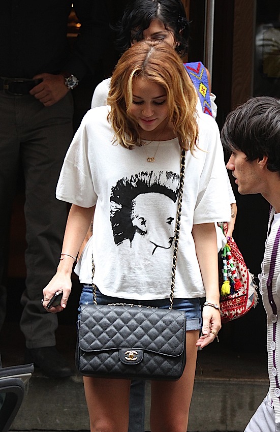 The Many Bags Of Miley Cyrus | PurseBlog