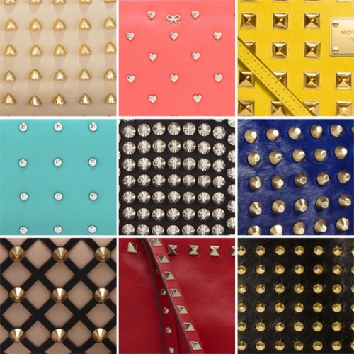 The Look Right Now: Studded Clutches - PurseBlog
