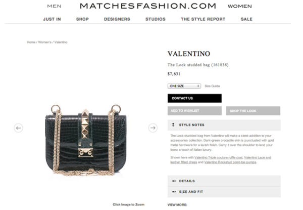 MATCHESFASHION.COM Celebrates US Site Launch With Free Shipping | PurseBlog