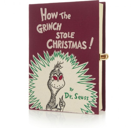 The Olympia Le-Tan How The Grinch Stole Christmas Embroidered Clutch Is ...