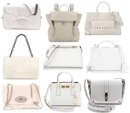 Color Story: 15 Bags in Lovely Winter White - PurseBlog