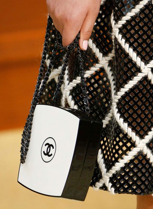 Chanel Went With Straight-Up Pretty Bags For Its Fall 2015 Runway ...