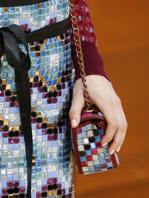 Chanel Went With Straight-Up Pretty Bags For Its Fall 2015 Runway ...