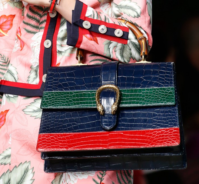 Gucci Gets Detailed for Its Spring 2016 Runway Bags - PurseBlog