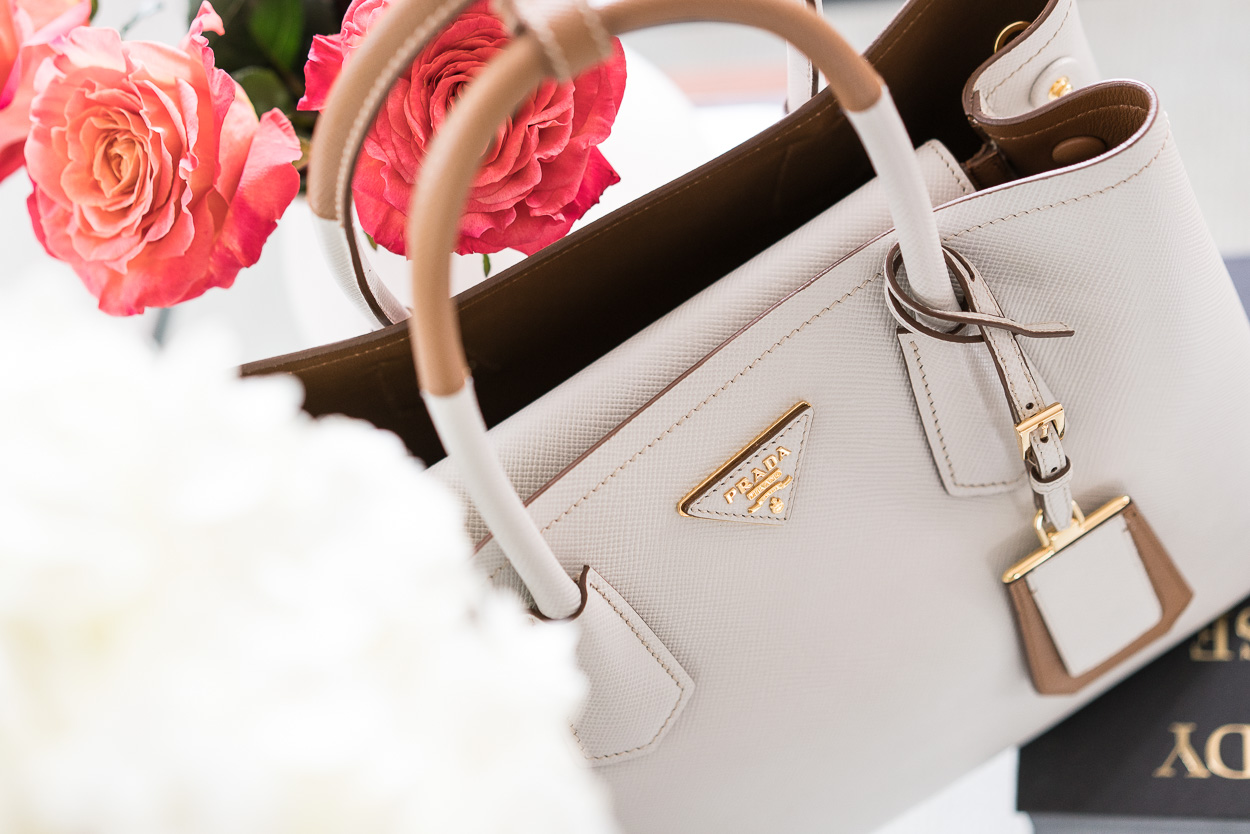 A Close Look at the Prada Bicolor Double Bag - PurseBlog