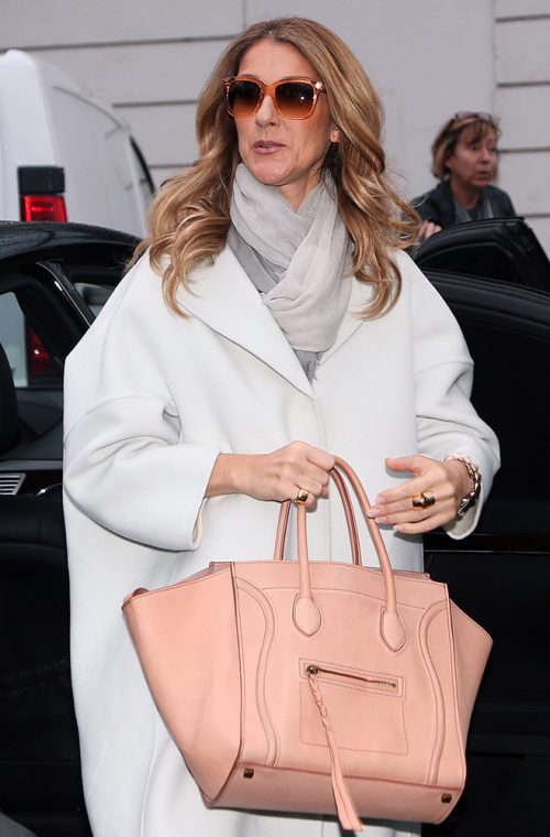 The Many Bags Of Céline Dion | PurseBlog
