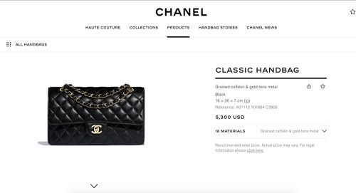 Chanel’s New Website Design Sure Does Make It Look Like the Brand Will ...