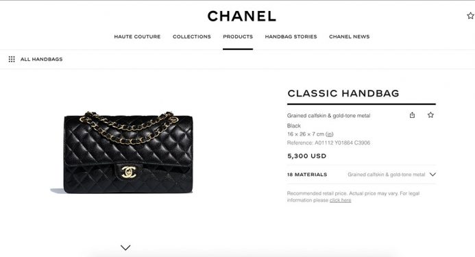 Chanel’s New Website Design Sure Does Make It Look Like the Brand Will ...