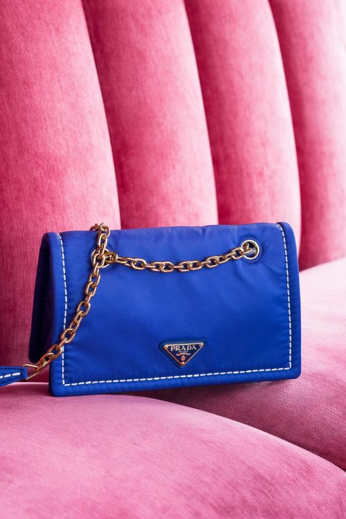 Both Classic and Modern, Introducing the Prada Tessuto Chain Bag ...