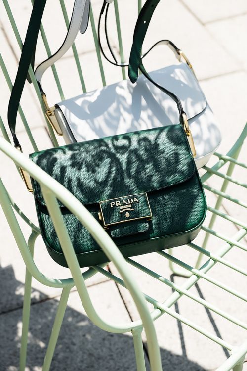 Sophisticated, Timeless, and Pretty: Introducing the Prada Emblème Bag ...