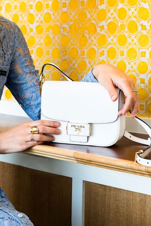 Sophisticated, Timeless, and Pretty: Introducing the Prada Emblème Bag ...