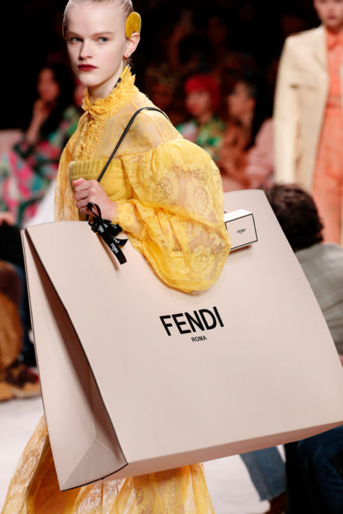 Fendi Focuses on Pretty, Playful Peekaboos for Fall 2020 - PurseBlog