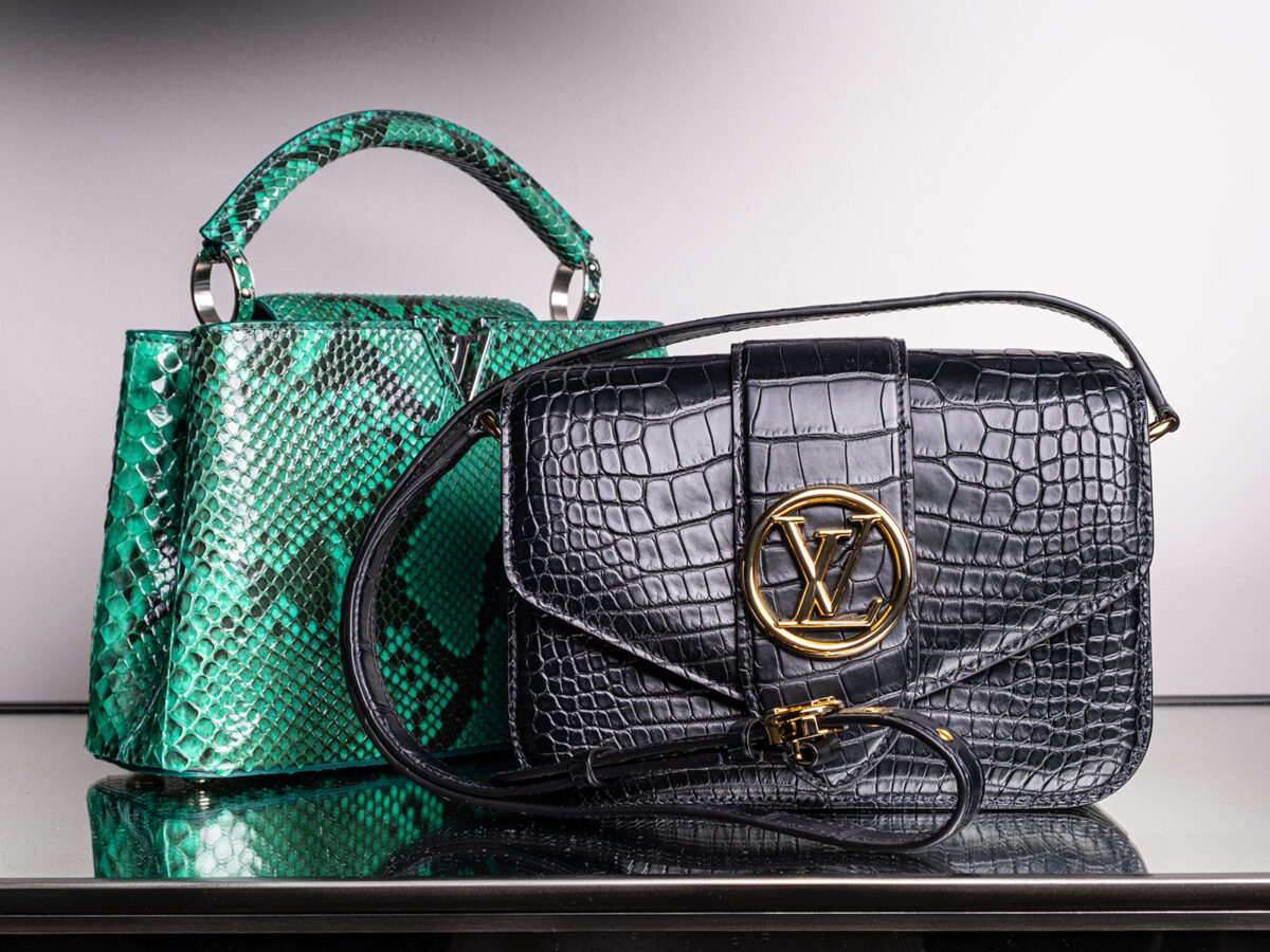 A Look At One-of-a-Kind And Rare Louis Vuitton Exotic Bags | PurseBlog