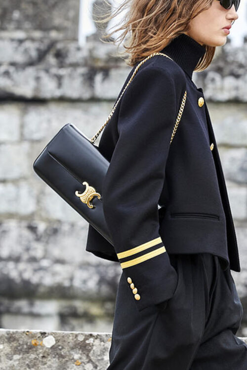 A Mix of Classic Bags and New Styles Were Seen On the Runway at Celine ...