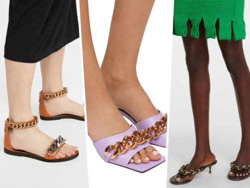 Tuesday Shoesday: The Chunky Chain Trend Now Applies to Your Footwear ...