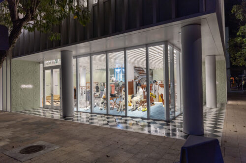 Prada Outdoors Debuts at the Miami Design District Store - PurseBlog