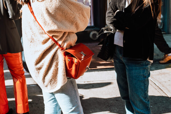 The Best Red Bags We Saw In New York City This Summer And Fall | PurseBlog