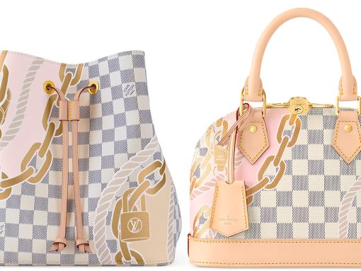Louis Vuitton Damier Azur Gets A Pretty, Printed Makeover For Spring ...