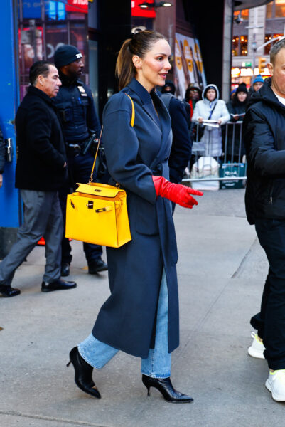 Celebs Favor Pops Of Pink And The Latest From Loewe And Miu Miu | PurseBlog