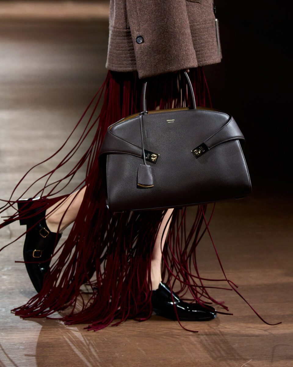 Ferragamo Embraces Rich Colors and Textures for Fall 2024 - PurseBlog