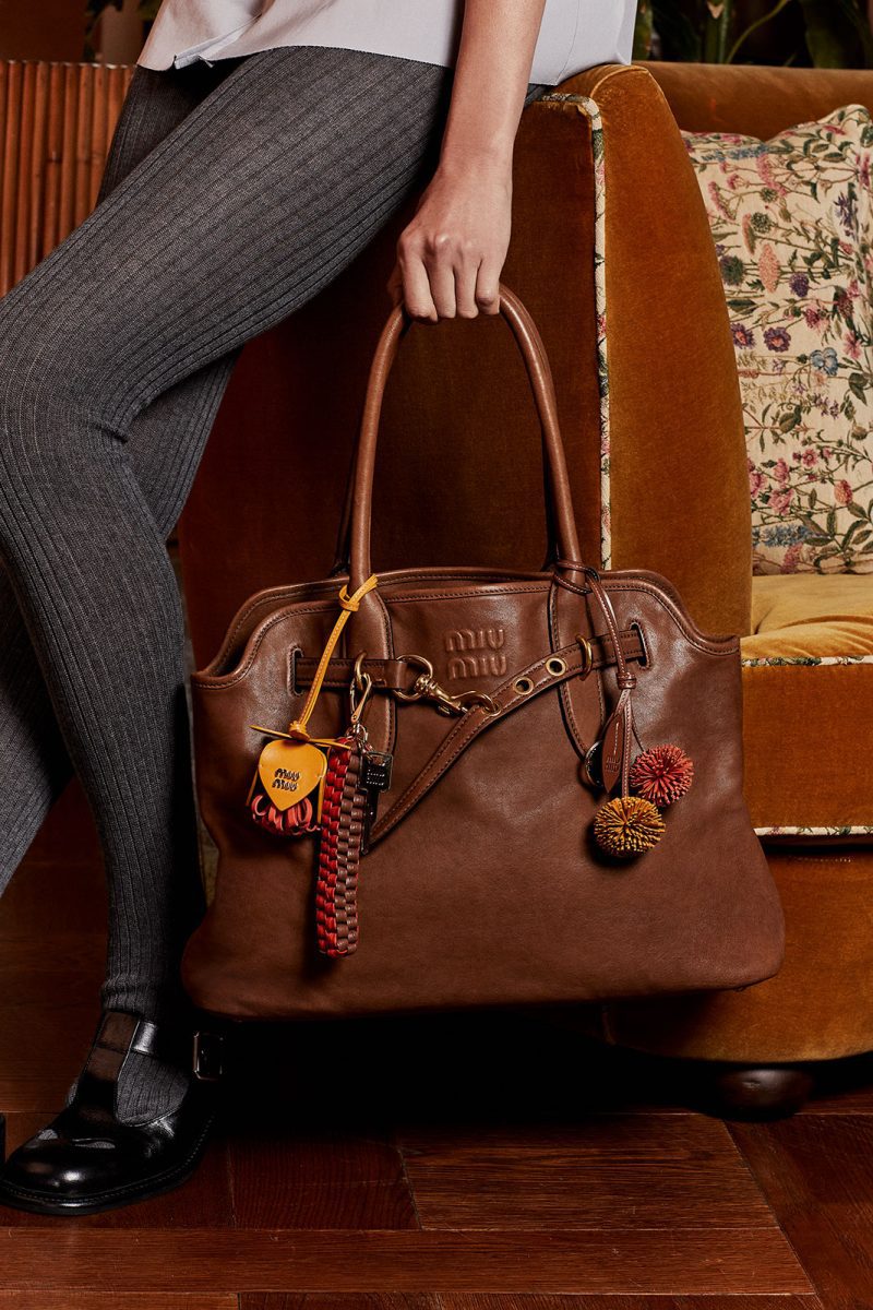 The Miu Miu Aventure Bag Offers Distinct Attitude With A Hint Of ...