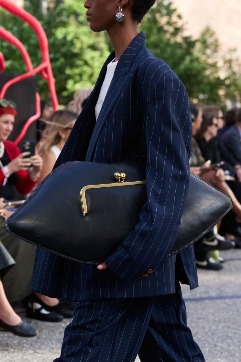Kiss Locks and Big Bags Ruled the Coach Spring 2025 Runway - PurseBlog