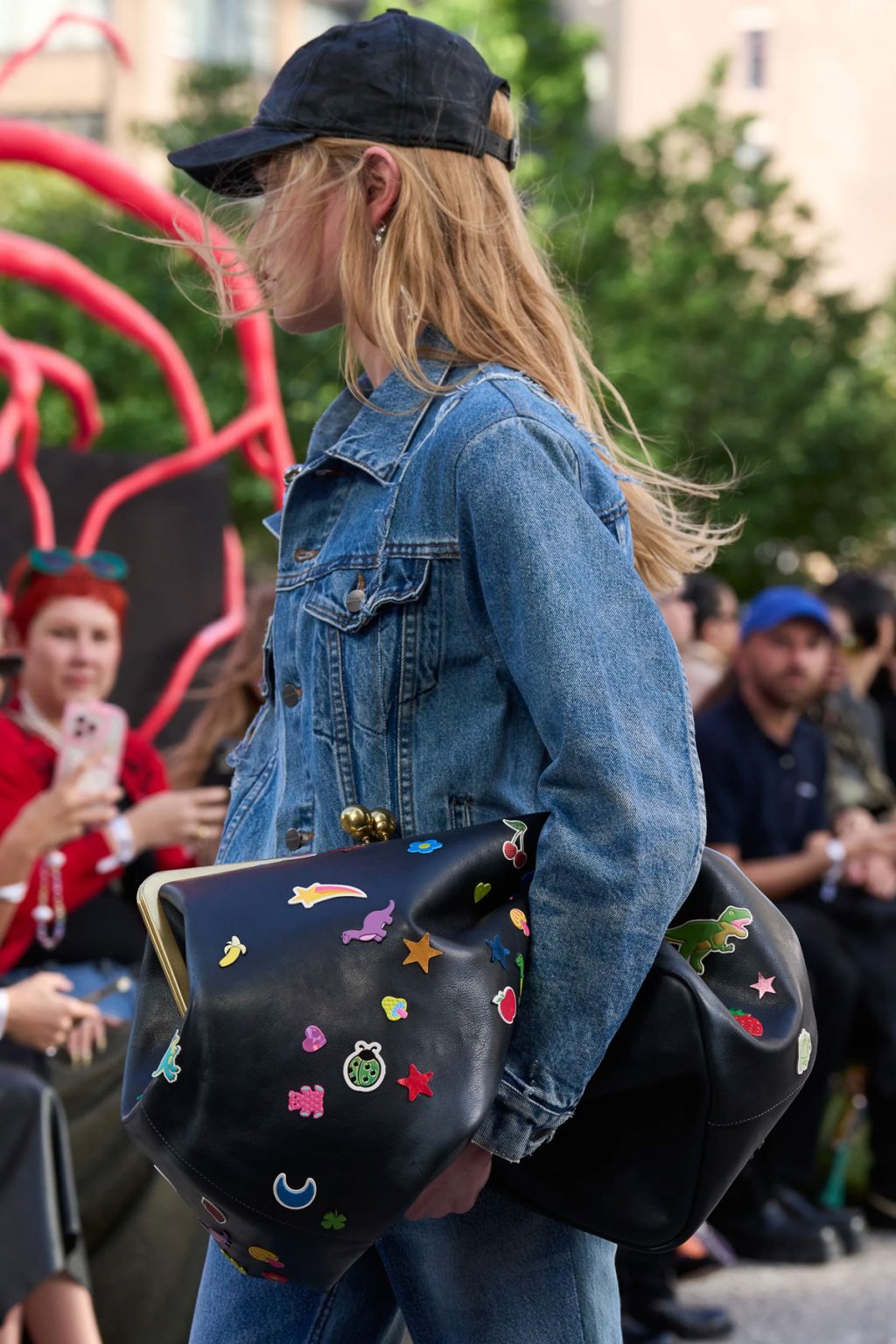 Kiss Locks and Big Bags Ruled the Coach Spring 2025 Runway - PurseBlog