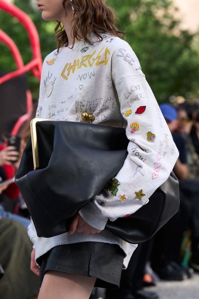 Kiss Locks and Big Bags Ruled the Coach Spring 2025 Runway - PurseBlog