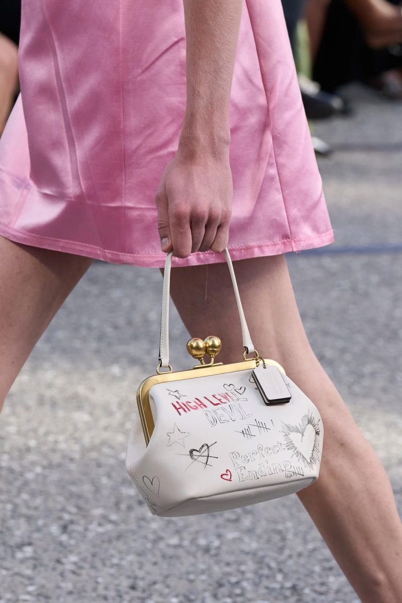 Kiss Locks and Big Bags Ruled the Coach Spring 2025 Runway - PurseBlog