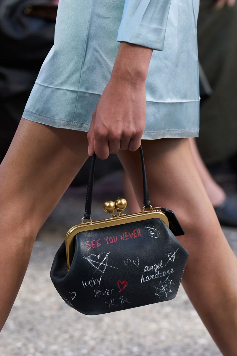 Kiss Locks and Big Bags Ruled the Coach Spring 2025 Runway - PurseBlog