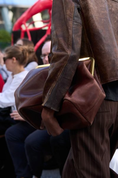 Kiss Locks And Big Bags Ruled The Coach Spring 2025 Runway | PurseBlog