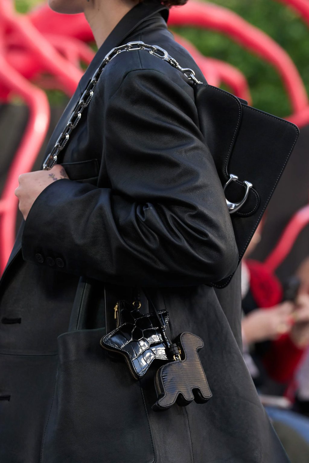 Kiss Locks and Big Bags Ruled the Coach Spring 2025 Runway - PurseBlog