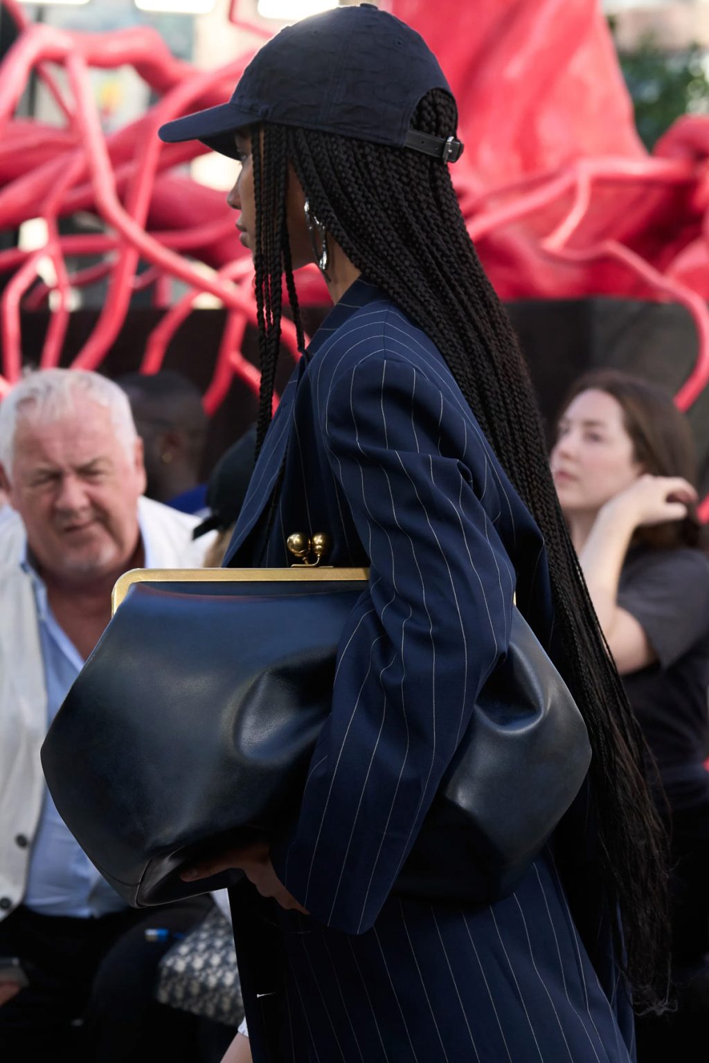 Kiss Locks and Big Bags Ruled the Coach Spring 2025 Runway - PurseBlog