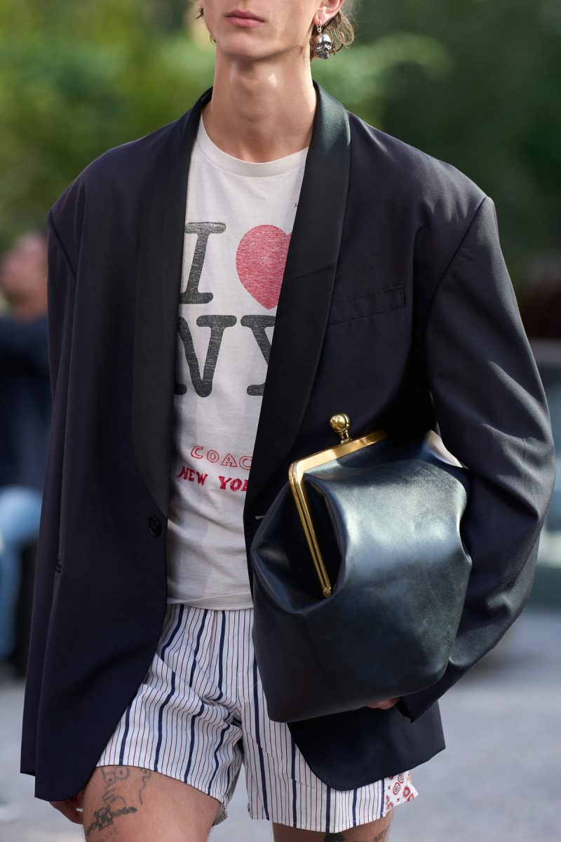 Kiss Locks and Big Bags Ruled the Coach Spring 2025 Runway - PurseBlog