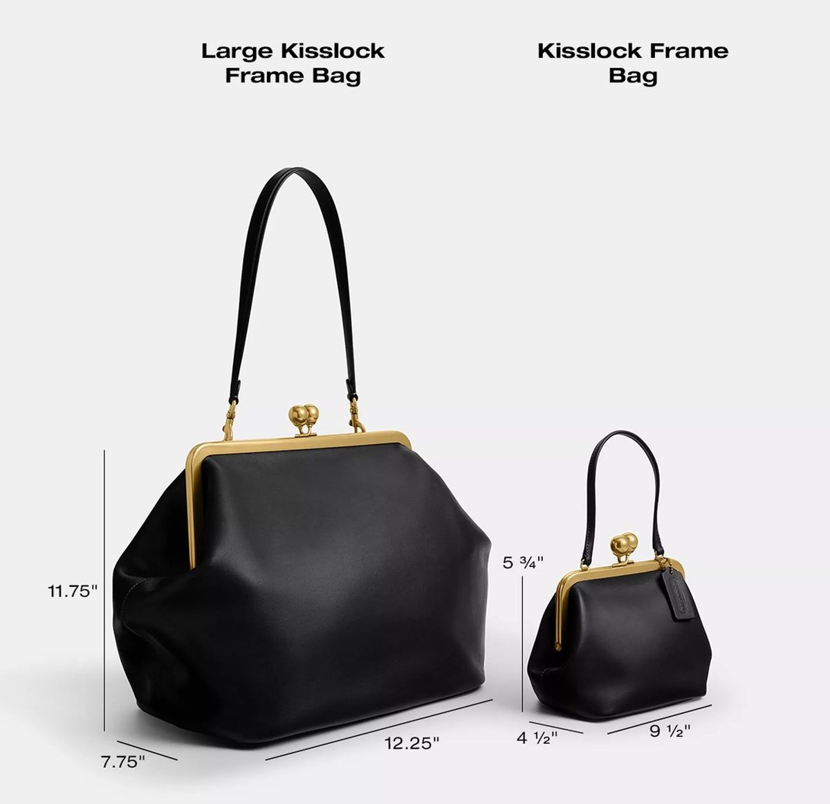 The Highly Coveted Coach Kisslock Frame Bag Is Back in Stock - PurseBlog